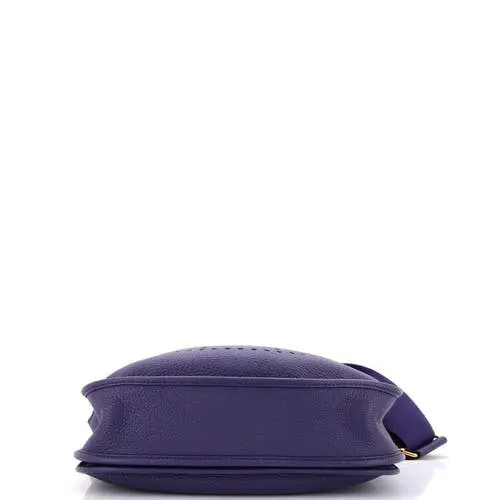 Hermès Evelyne Bag Gen Iii Clemence Pm - Blue