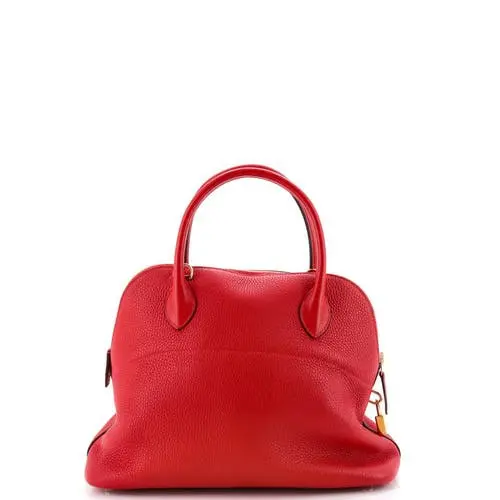 Hermès Bolide Bag Clemence 31 - Red