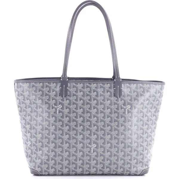 Goyard Artois Tote Coated Canvas Pm - Grey