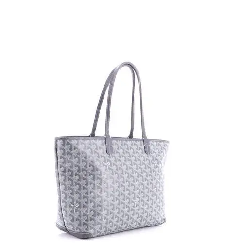 Goyard Artois Tote Coated Canvas Pm - Grey