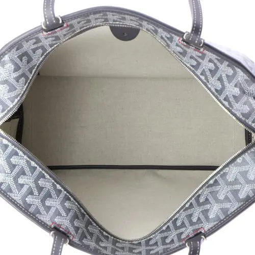 Goyard Artois Tote Coated Canvas Pm - Grey