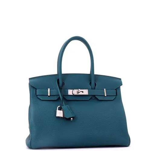 Hermès Birkin Handbag Green Swift With Palladium Hardware 25 - Menthe