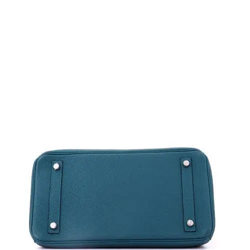 Hermès Birkin Handbag Green Swift With Palladium Hardware 25 - Menthe