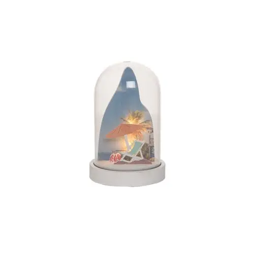 BEACHCOMBERS Beach Scene Light-up Led Globe Nightlight
