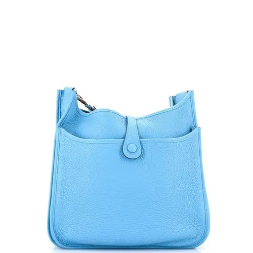 Hermès Evelyne Bag Gen Iii Clemence Pm - Blue