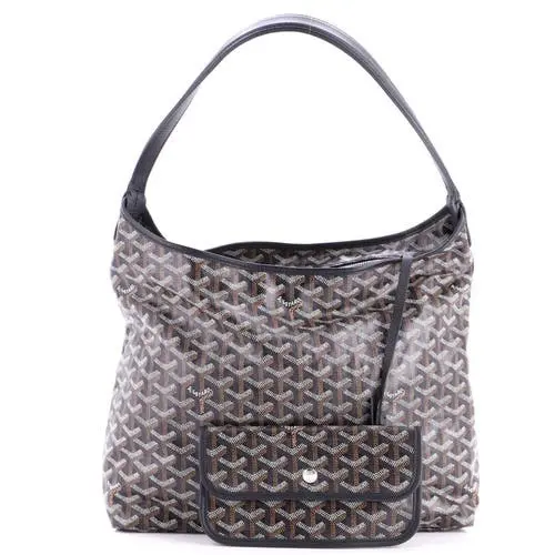 Goyard Boheme Hobo Coated Canvas