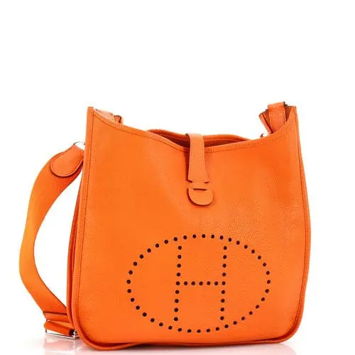 Hermès Evelyne Bag Gen Iii Clemence Pm - Orange