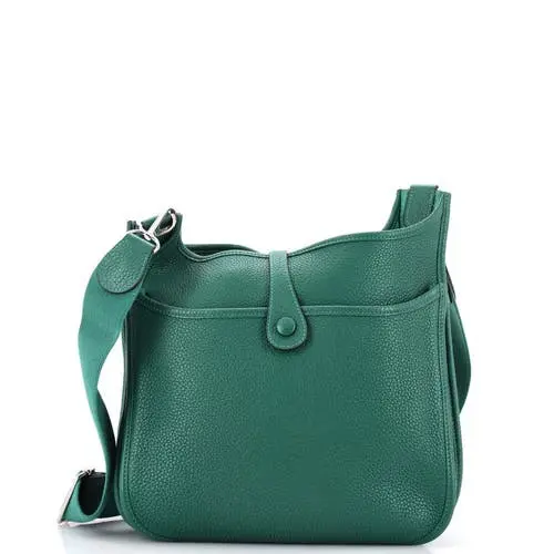 Hermès Evelyne Bag Gen Iii Clemence Pm - Green