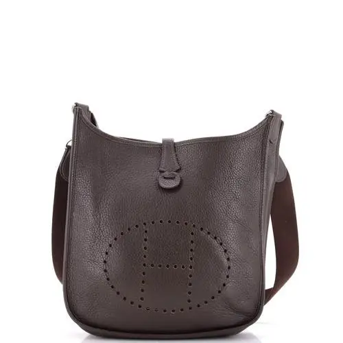 Hermès Evelyne Bag Gen Ii Clemence Pm - Brown