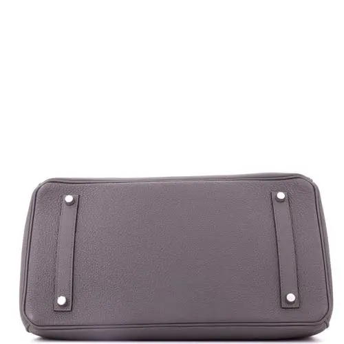 Hermès Birkin Handbag Togo With Palladium Hardware 35 - Grey