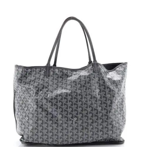 Goyard Anjou Reversible Tote Coated Canvas Gm - Grey