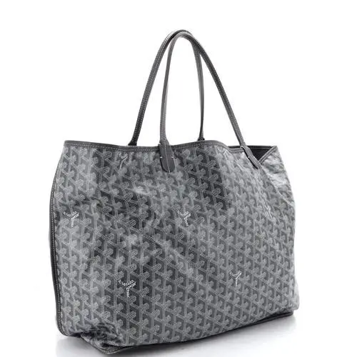 Goyard Anjou Reversible Tote Coated Canvas Gm - Grey