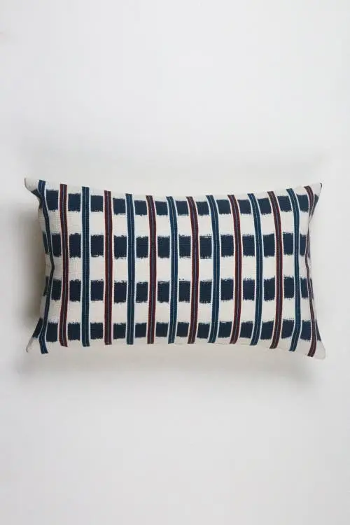 ARCHIVE NEW YORK Santiago Atitlan Jaspe Handwoven Throw Pillow