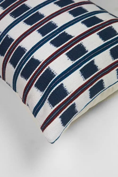 ARCHIVE NEW YORK Santiago Atitlan Jaspe Handwoven Throw Pillow