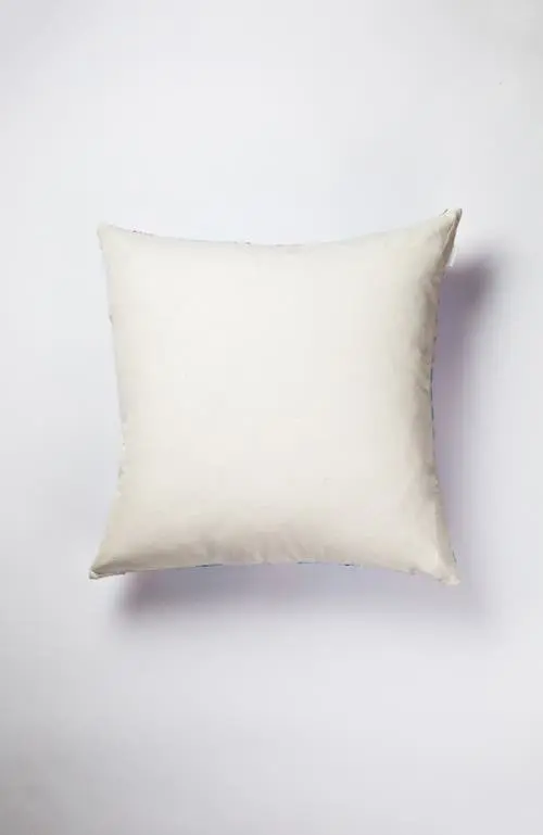 ARCHIVE NEW YORK Vintage Verde Ikat Stripe Handwoven Throw Pillow