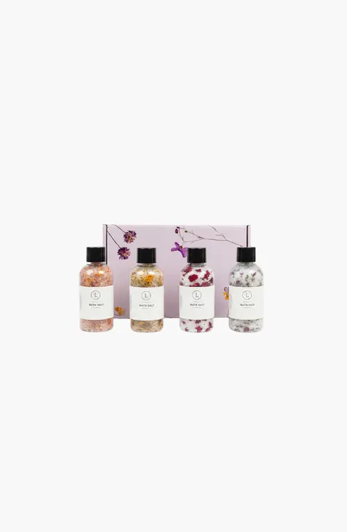 LIZUSH Luxurious Natural Bath Salts Discovery Set - None