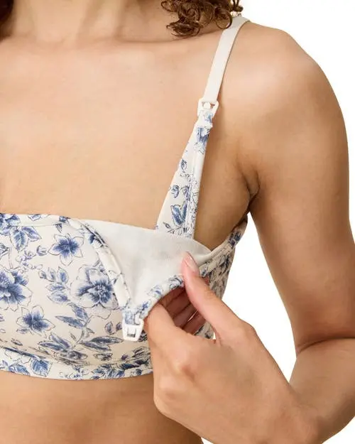 KINDRED BRAVELY French Terry Maternity & Nursing Bralette