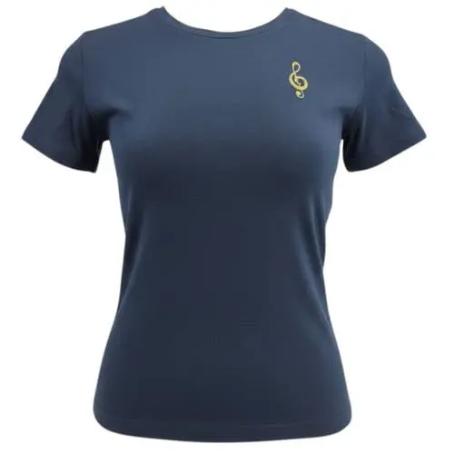 MADISON MAISON Music Is The Answer" Graphic T-shirt - Navy