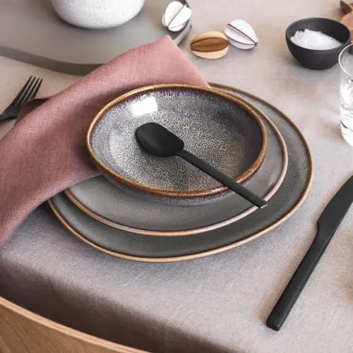 VILLEROY & BOCH Lave Beige Dinner Plate - Multi