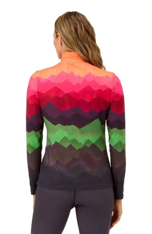 Krimson Klover Distances" Quarter Zip Base Layer Top