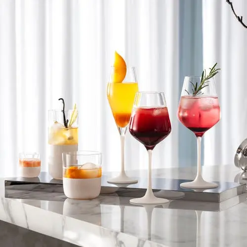 VILLEROY & BOCH Manufacture Rock Blanc Red Wine Set Of 4