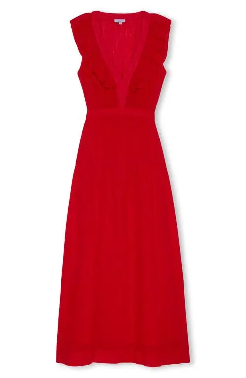 Rails Beaux Linen Blend A-line Maxi Dress