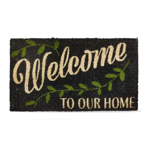 TAG Welcome To Our Home Coir Mat Multi Coir Everyday - Green