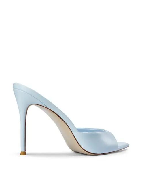 Femme La Bella Mule Stiletto Heel - Celestial Blue