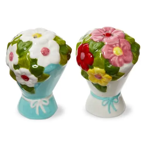 TAG In Bloom Salt And Pepper Shaker Set Hand Wash Everyday Use - Blue