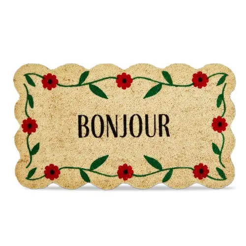 TAG Bonjour Non-slip Coir Mat Multi Coir Everyday - Brown