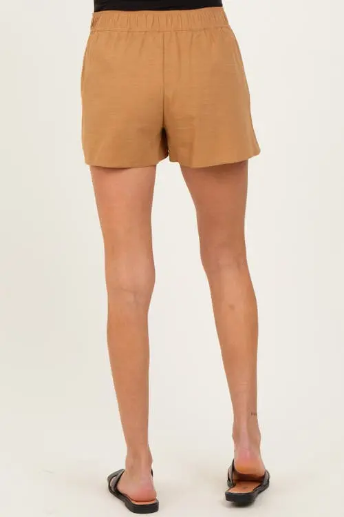 PINKBLUSH Maternity Drawstring Shorts