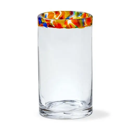 TAG Kaleidoscope Tumbler Multi Glass Summer - Clear