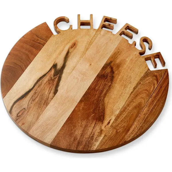 TAG The Big Cheese Board Natural Acacia Wood Everyday Serving Tray - Brown