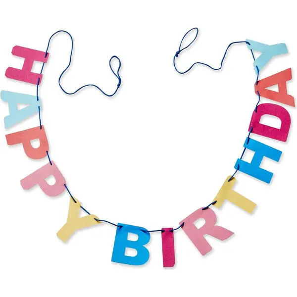 TAG Happy Birthday Banner Multi Paper Everyday - Blue