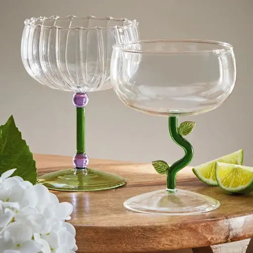 TAG Bloom Coupe Glass Glass Spring