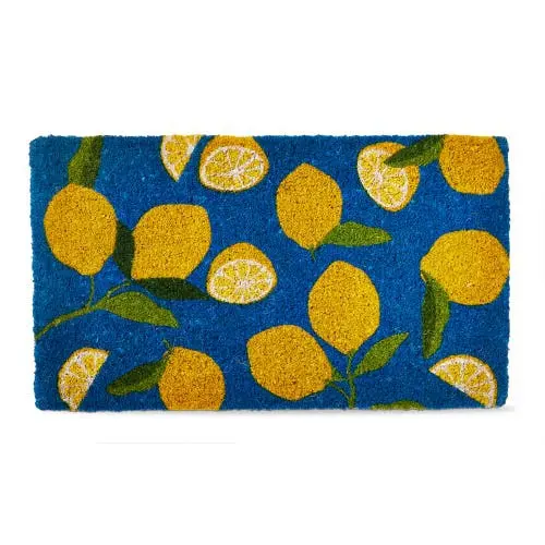 TAG Lemons Coir Mat Multi Coir Everyday - Blue