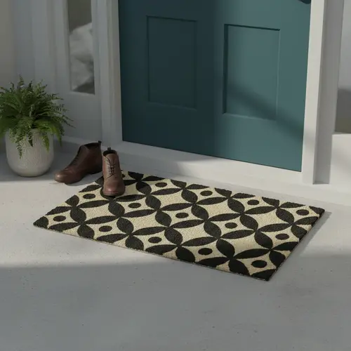 TAG Circles Coir Mat Multi Coir Summer