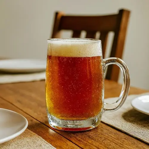 TAG Bubble Glass Beer Mug Drinkware For Everyday Use