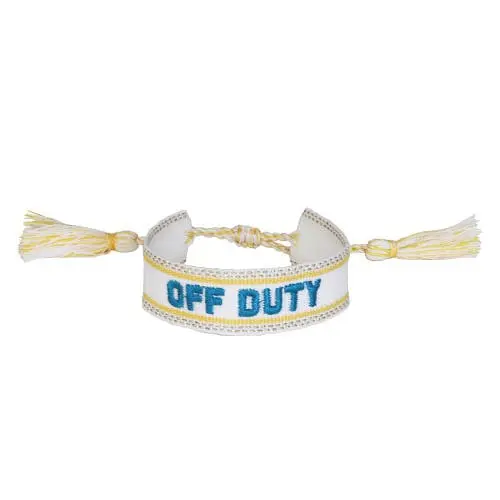 JOLLITY & CO Embroidered Bracelets - Off Duty