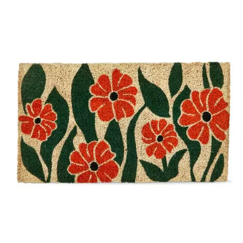 TAG Flower Coir Mat Multi Coir Everyday - Orange