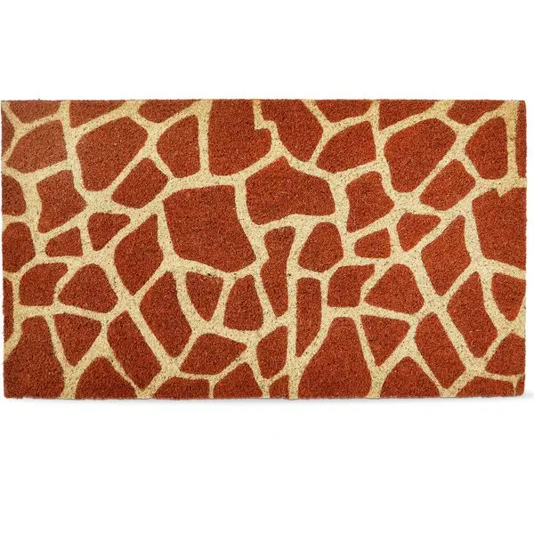 TAG Giraffe Non-slip Coir Mat Multi Coir Everyday - Brown