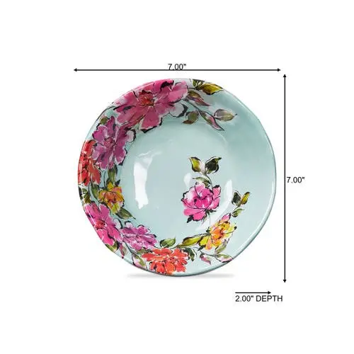 TAG In Bloom Melamine Bowl Multi Melamine Spring