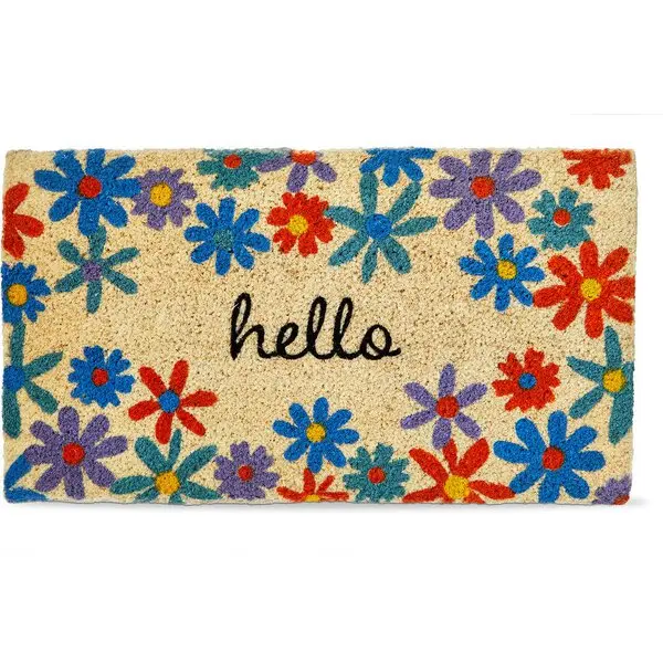 TAG Hello Daisy Coir Mat Multi Coir Everyday - Beige
