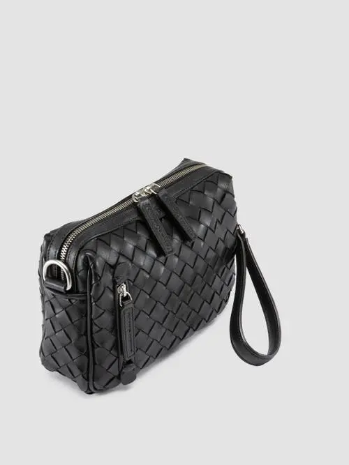 Officine Creative Armor 023 Leather Clutch