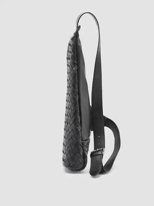 Officine Creative Armor 05 Woven Clutch - Black