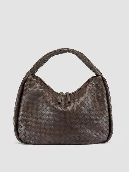 Officine Creative Bolina Gait 002 Woven Leather Tote Bag
