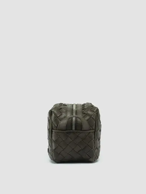 Officine Creative Armor 014 Woven Leather Bag