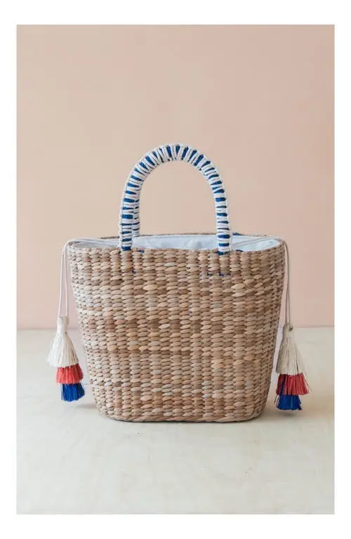 Likhâ Sardine Can Embroidered Tote Bag