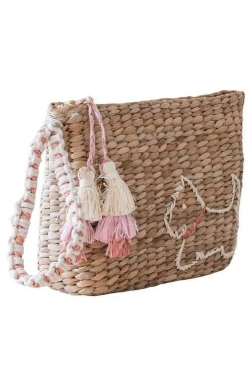 Likhâ Westie Embroidered Wristlet