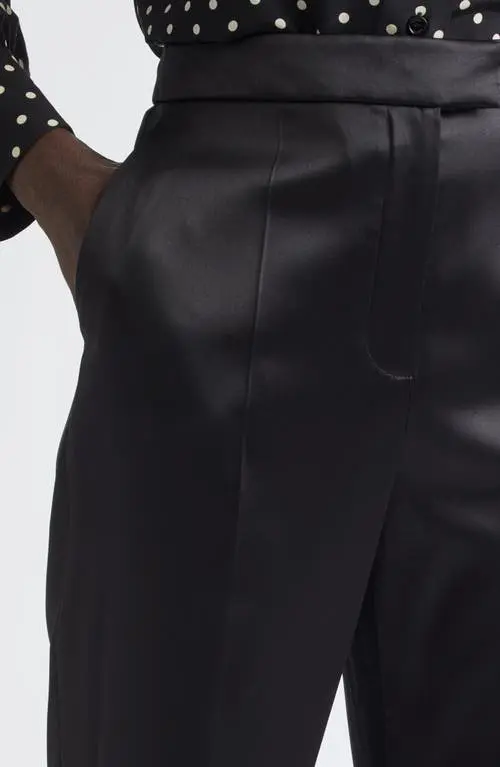 Valentino Garavani Tailored Double Duchessa Stretch Silk Pants